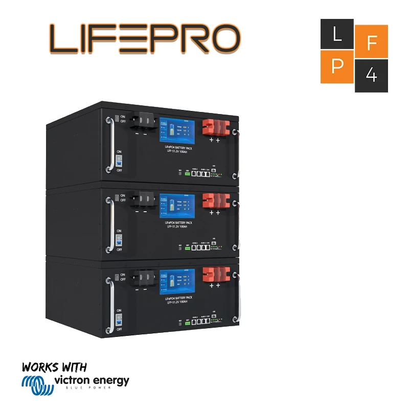 LiFePro 51.2v 100ah 5.12kwh Rack Battery » LiFePo4 Australia